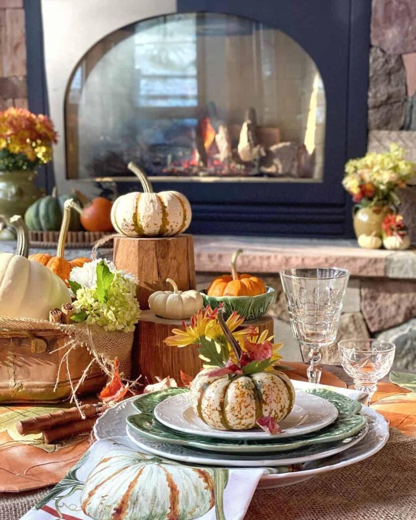 21 Beautiful Farmhouse Thanksgiving Table Ideas to Elevate Your ...