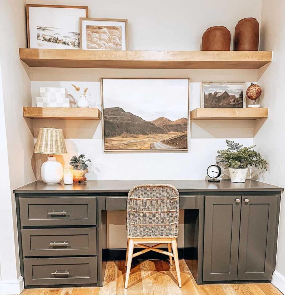 34 Rustic Farmhouse Desks for a Cozy Workspace -Architectural Foundation