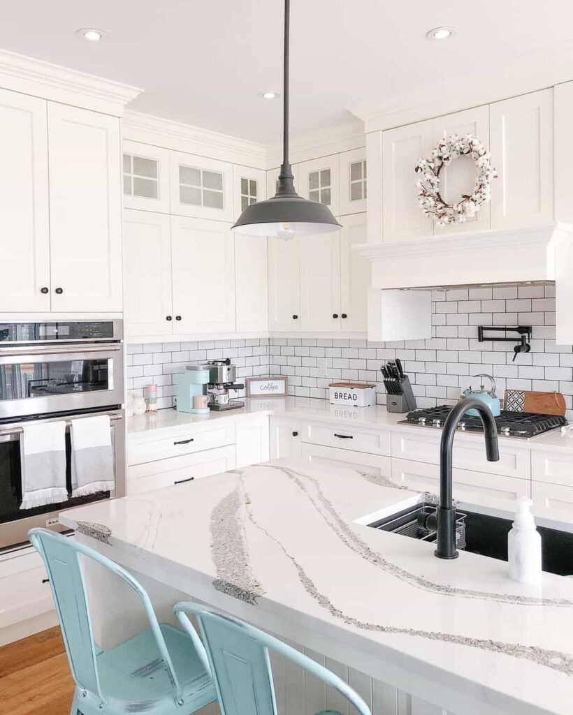 29 Sleek White Countertop Ideas for a Clean Look -Architectural Foundation