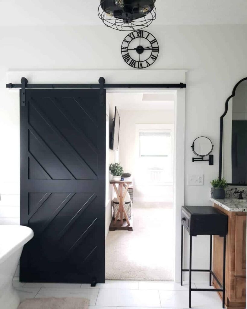 21 Gorgeous Black Interior Door Inspirations for a Dramatic, Stylish ...