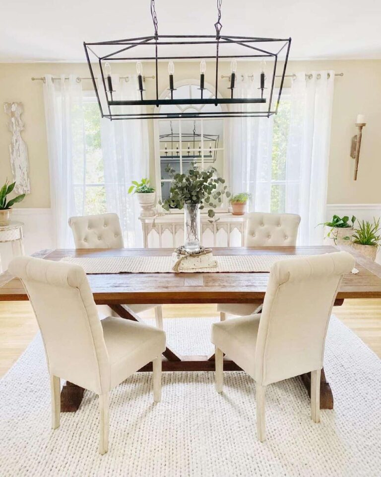 37 Delightful Dining Room Rugs to Complete Your Farmhouse Look ...