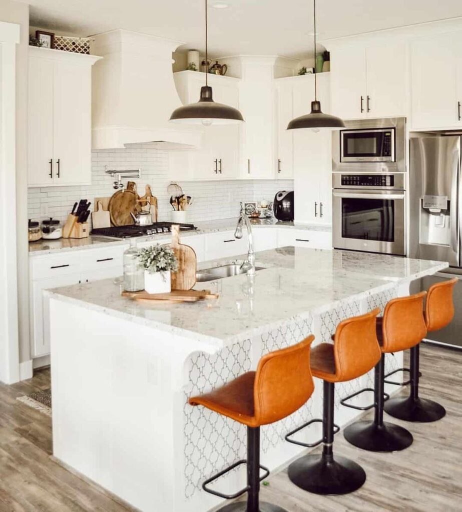 32 Gorgeous L-Shaped Kitchens with Islands That Truly Stand Out ...