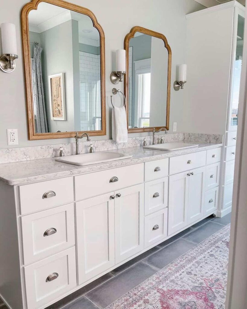25 Striking Granite Bathroom Countertops to Inspire -Architectural ...