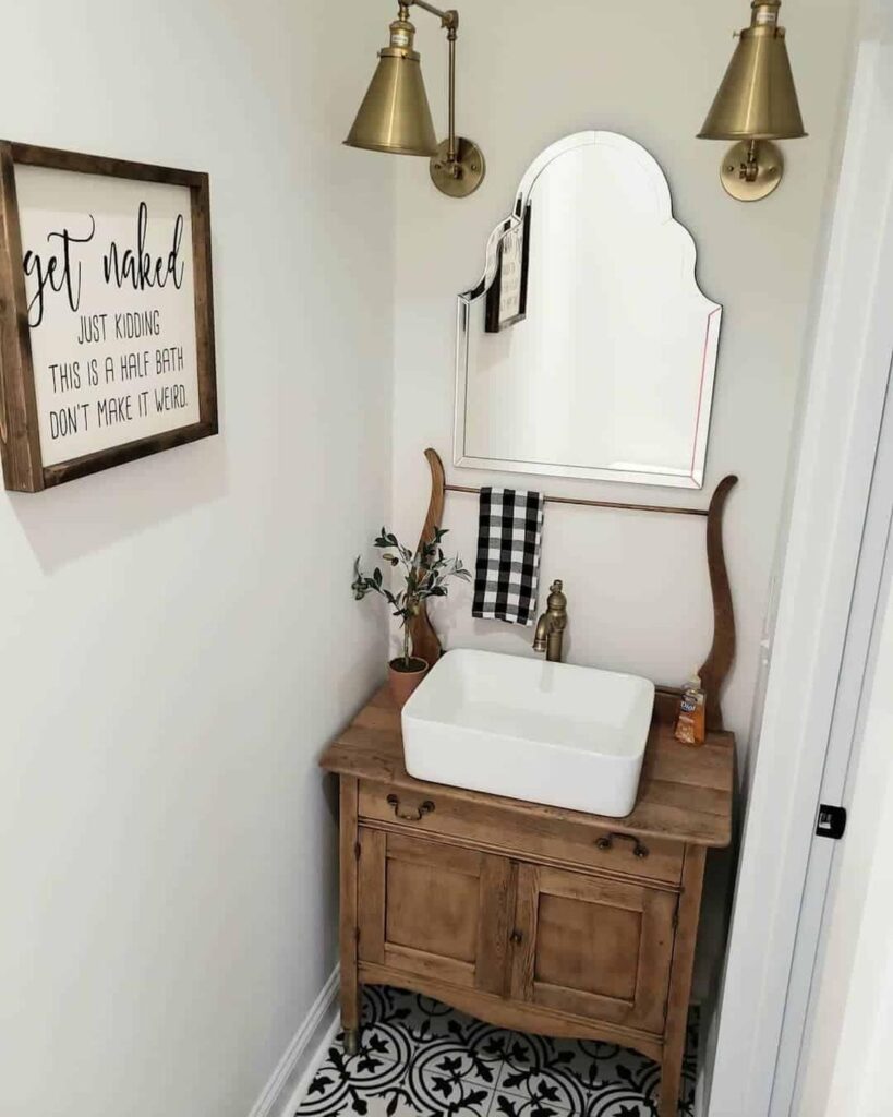 35 Stunning Wood Bathroom Countertops You’ll Want -Architectural Foundation
