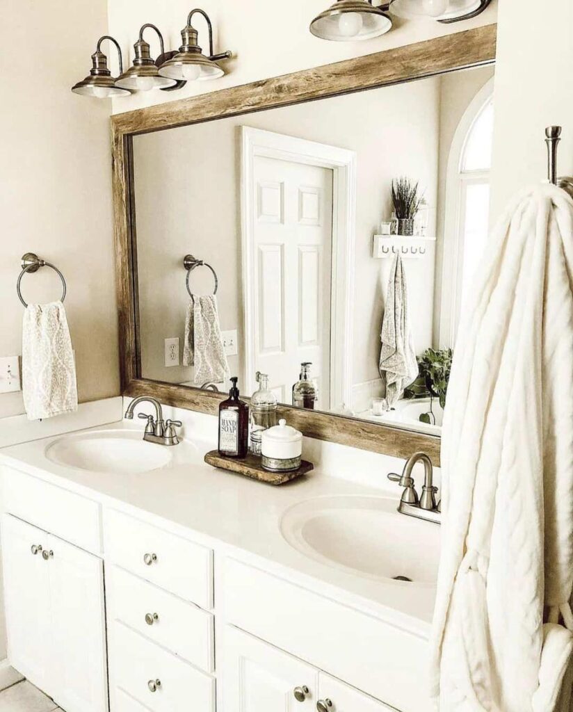 17 Elegant Double Vanity Mirror Ideas for Your Bathroom -Architectural ...