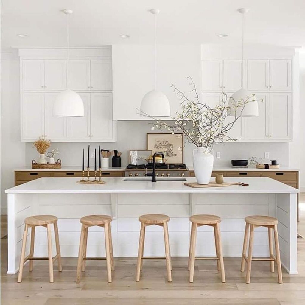34 Beautiful Kitchen Island Back Panels That Showcase Style ...