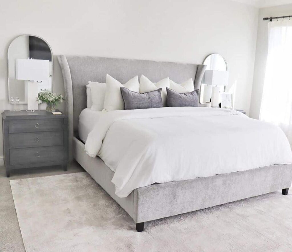 Top 34 Mirrors Behind Nightstands for Chic Bedrooms -Architectural ...