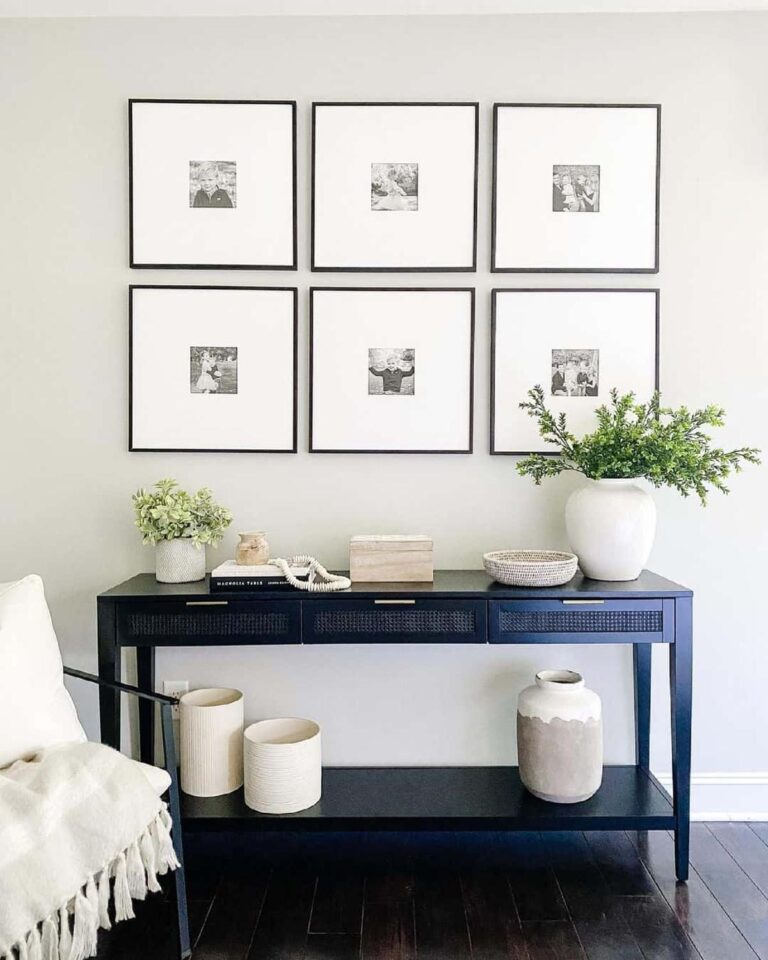 15 Gallery Wall Above Console Tables for Personal Touch -Architectural ...