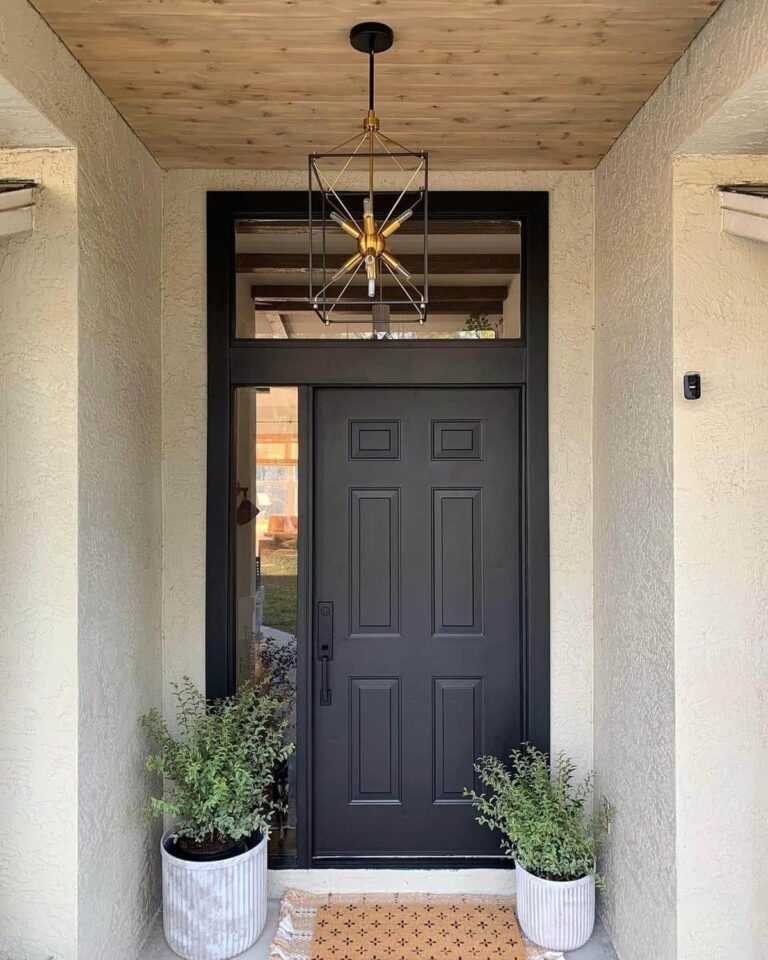 32 Sophisticated Black Front Doors That Define Style -Architectural ...