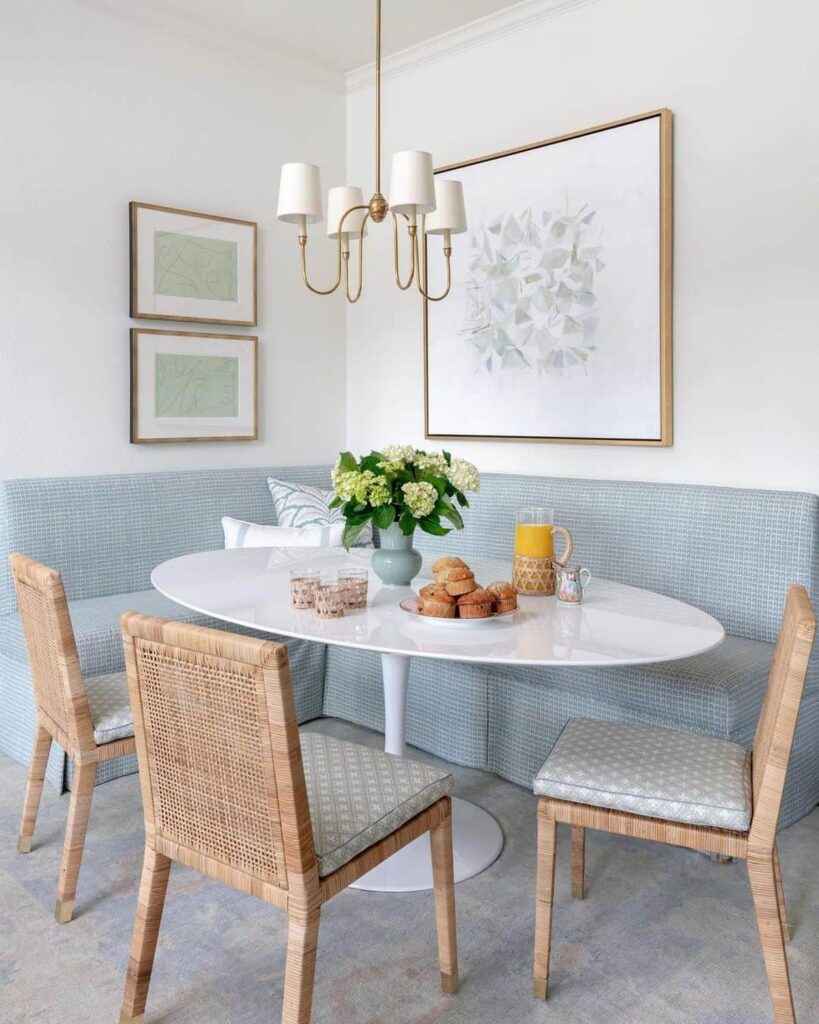 16 Elegant Banquette Kitchen Seating Ideas to Elevate Your Dining Area ...