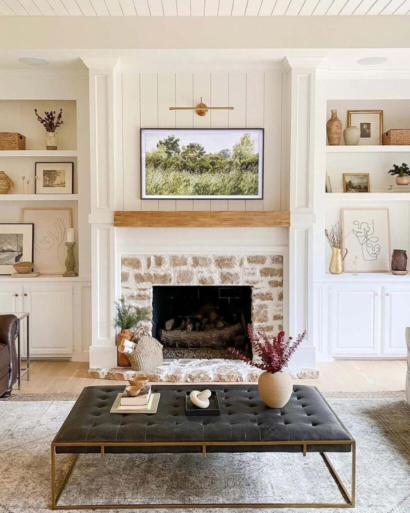 Top 30 Art Ideas for Above the Fireplace -Architectural Foundation