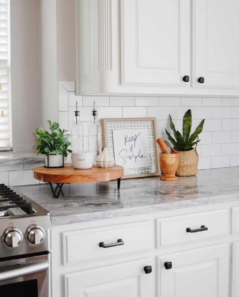 28 Decor Ideas to Elevate Your Kitchen Countertops -Architectural ...