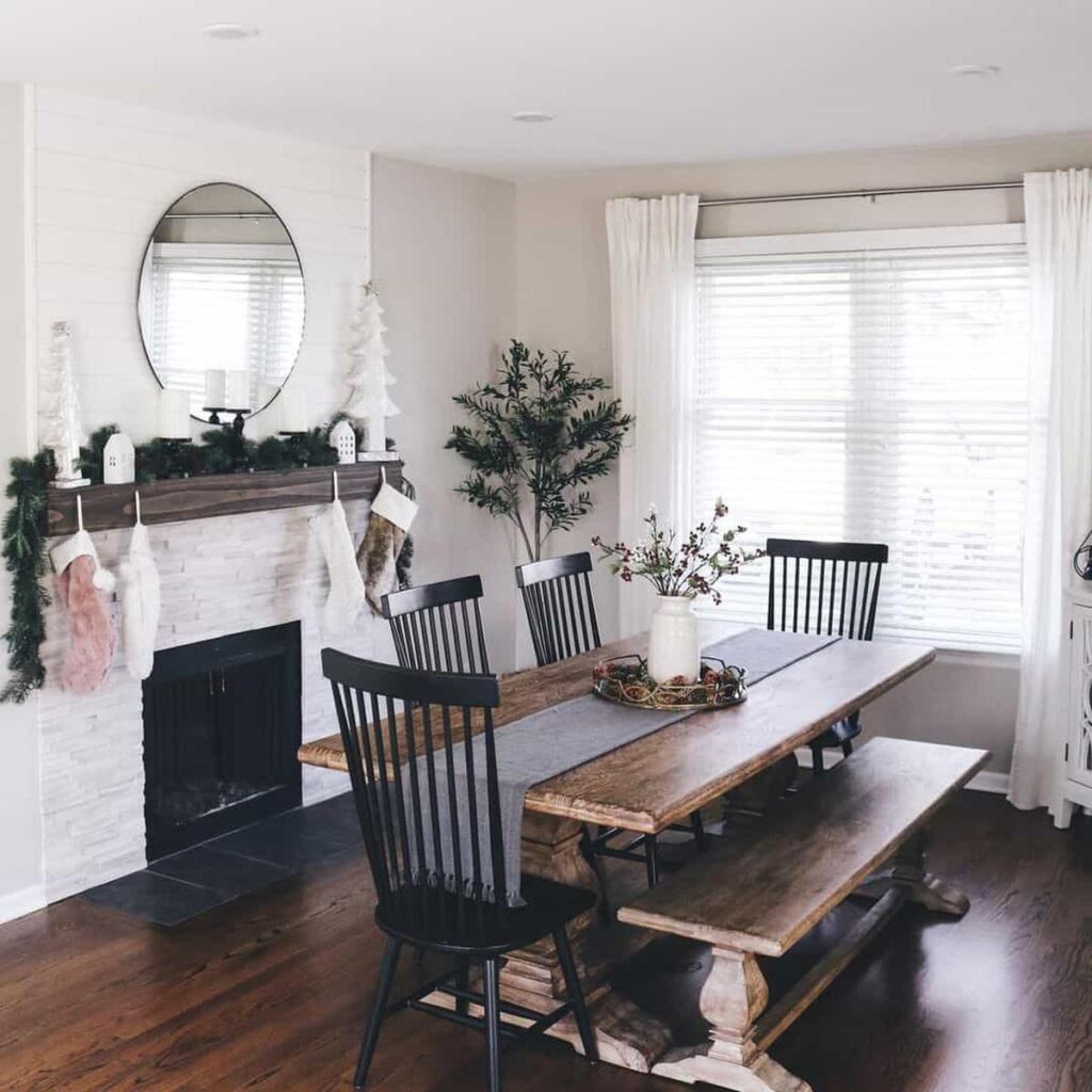 30 Beautiful Farmhouse Mirrors That Transform Your Dining Area ...