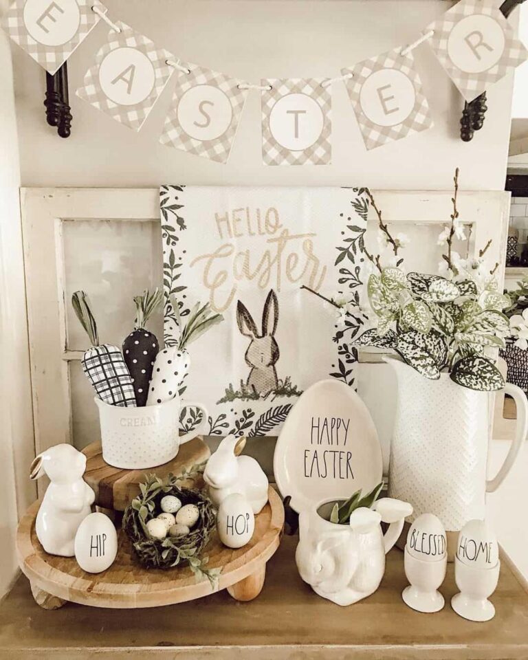 30 Cheerful Easter Decor Ideas to Hop Into a Playful Spring ...
