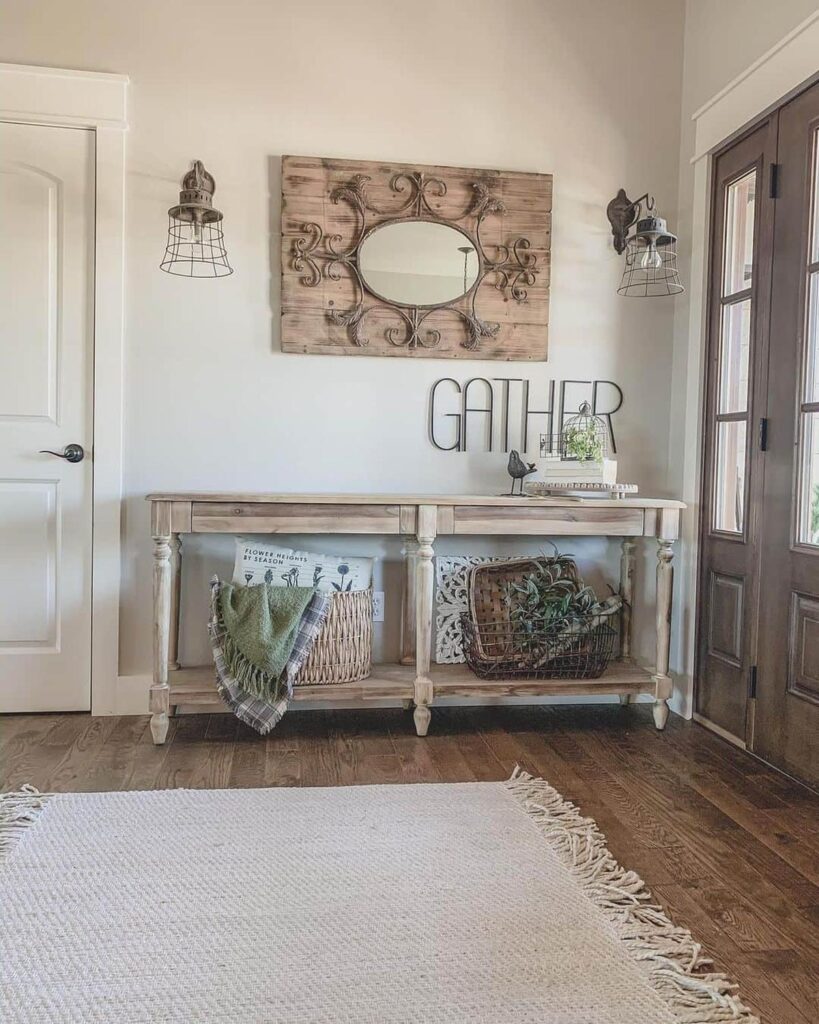 30 Entryway Console Table Styling Ideas -Architectural Foundation
