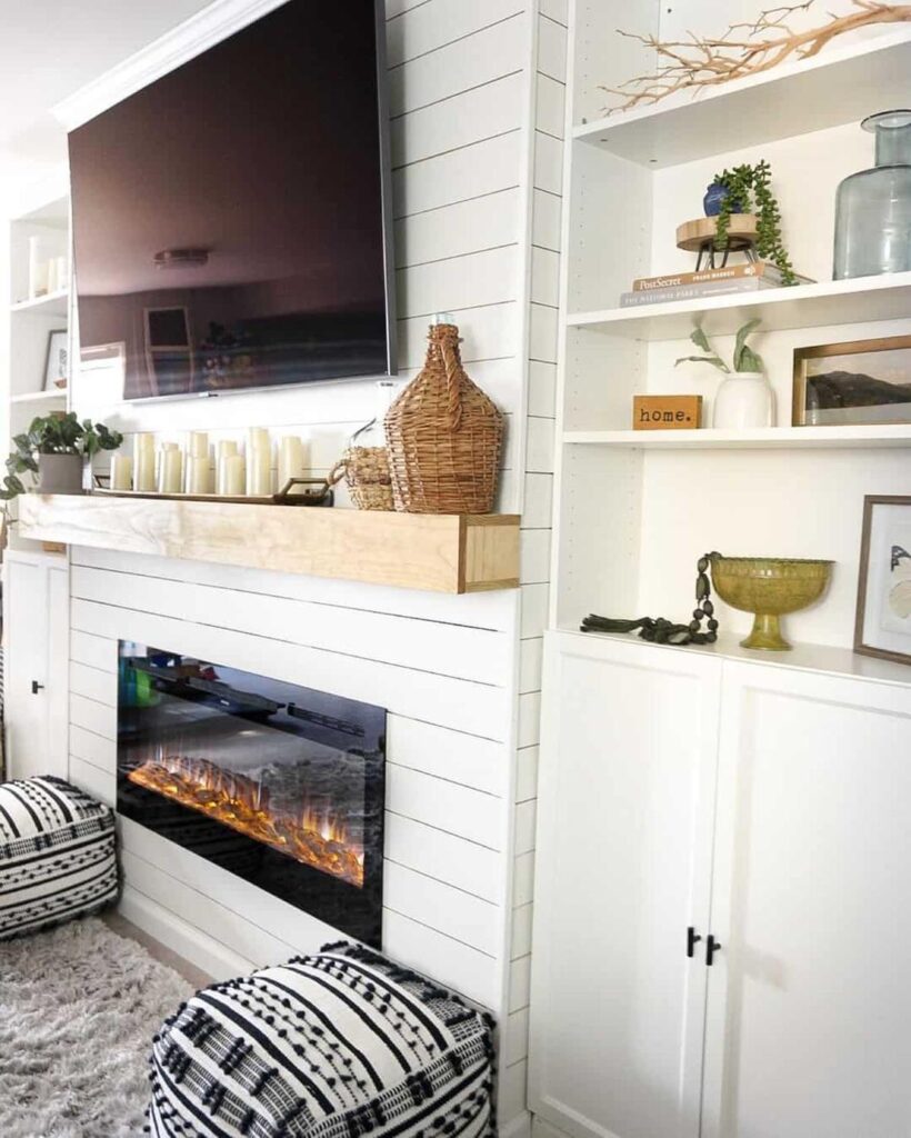 25 Top Linear Fireplaces That Elevate Your Farmhouse Home ...