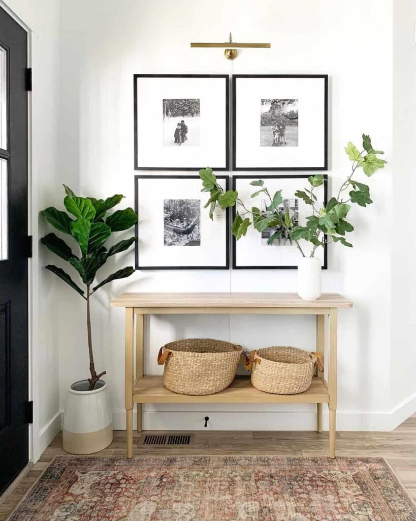 15 Gallery Wall Above Console Tables for Personal Touch -Architectural ...