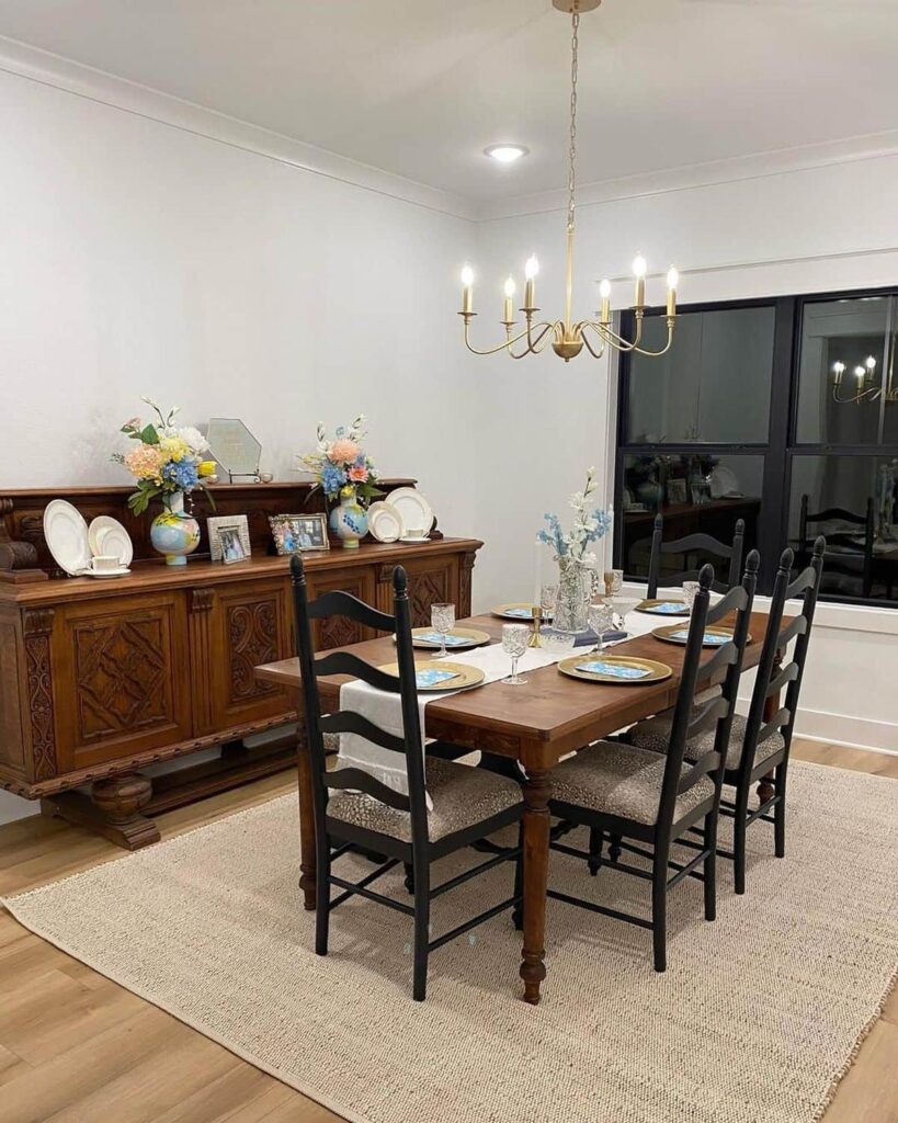 Top 30 Farmhouse Dining Rooms for Family Time -Architectural Foundation