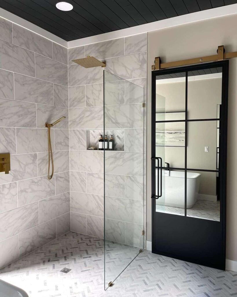 18 Beautiful Large Tiles for Shower Walls to Create a Modern Look ...