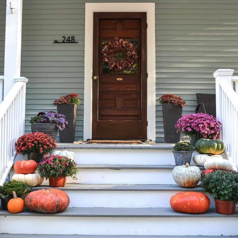 24 Concrete Front Steps Design Ideas to Elevate Your Entrance ...