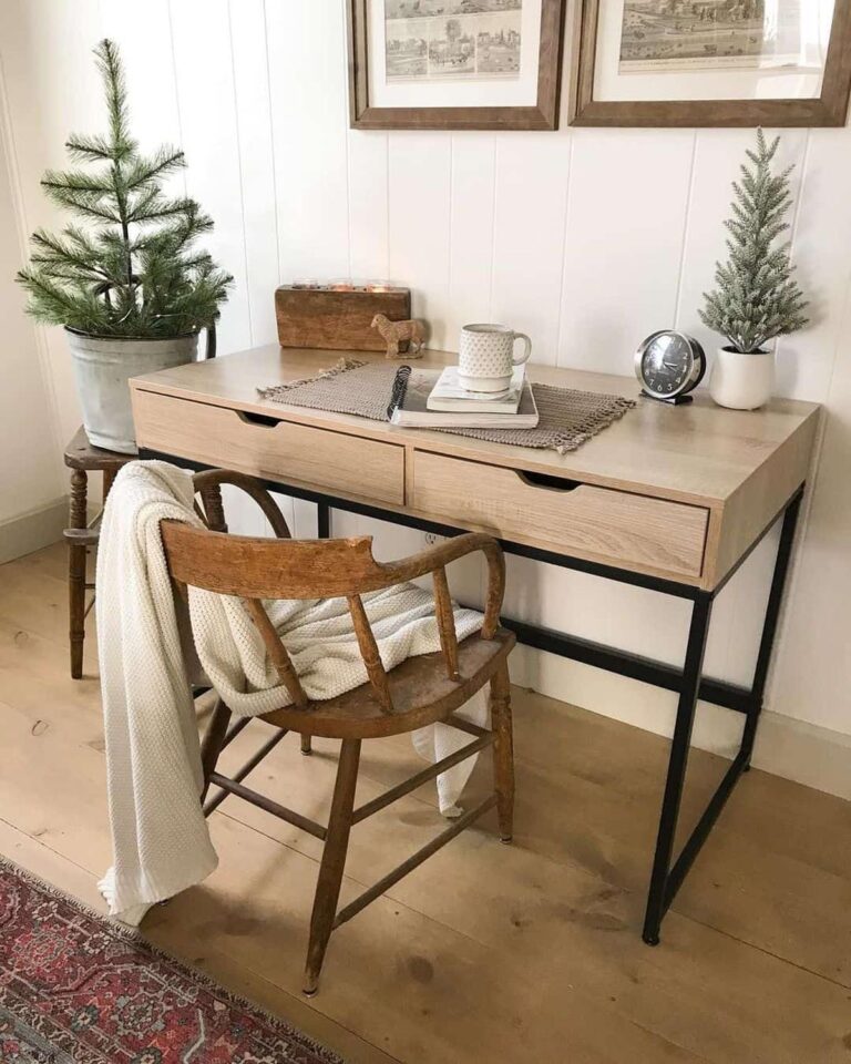 30 Charming Farmhouse Office Designs to Inspire Productivity ...