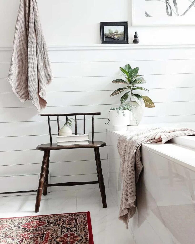 24 Beautiful White Shiplap Wall Ideas for a Timeless Look ...