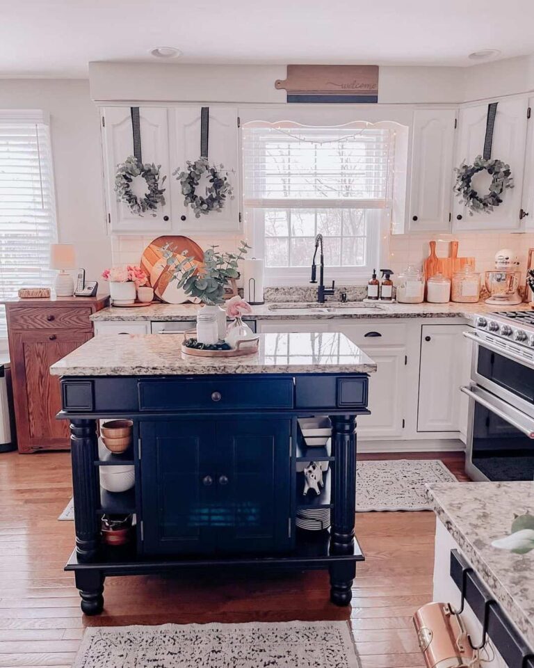 14 Top Open Shelf Island Ideas for Kitchen Island -Architectural Foundation