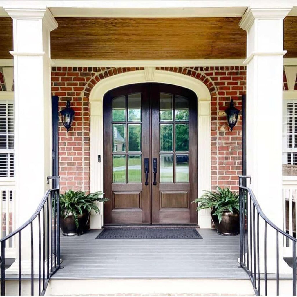 26 Easy Porch Handrail Designs to Add Charm to Your Front Entrance ...