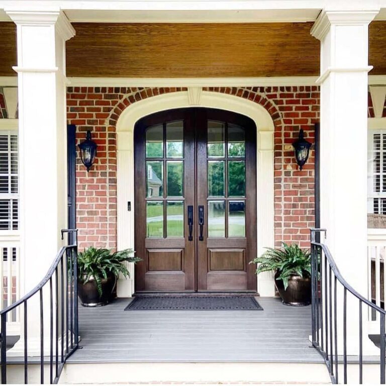 26 Easy Porch Handrail Designs to Add Charm to Your Front Entrance ...