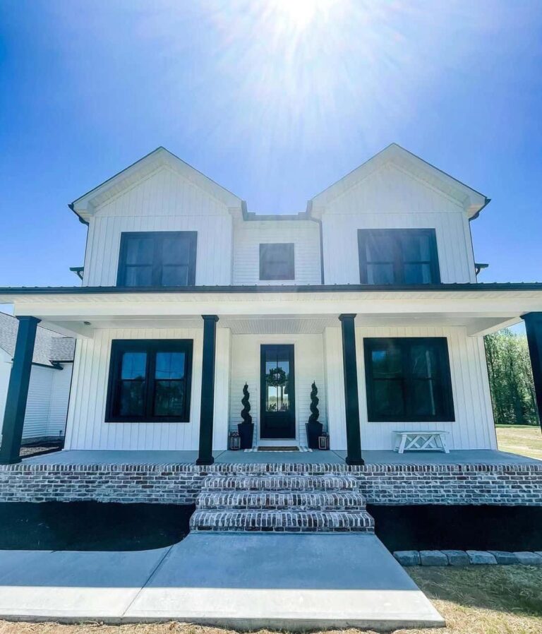 22 Modern Front Porch Ideas to Elevate Your Home -Architectural Foundation