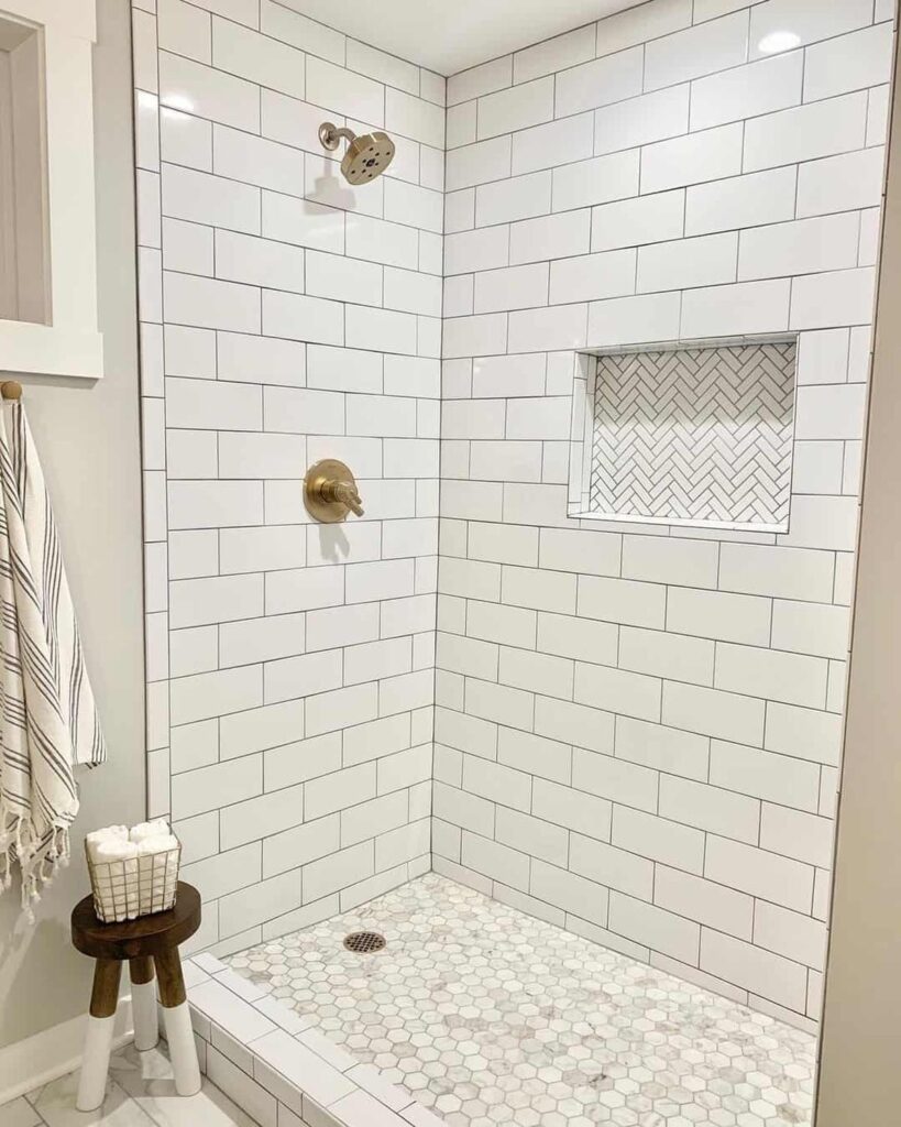 23 Top Accent Tile Ideas for a Stunning Shower -Architectural Foundation
