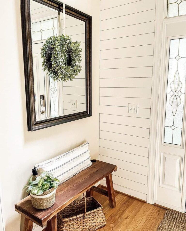 51 Ideal Farmhouse Entry Bench for a Warm Welcome -Architectural Foundation