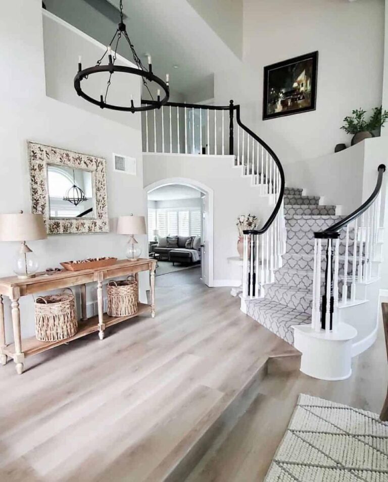 16 Sophisticated Curved Staircase Ideas for Grand Entrance ...