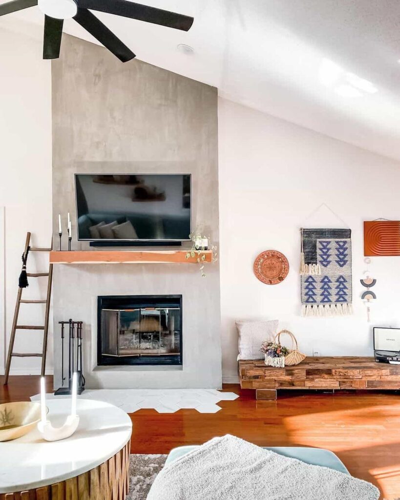 22 Inviting Fireplace Hearth Tiles for a Homely Touch -Architectural ...