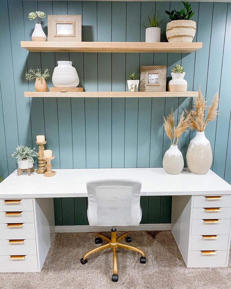 30 Home Office Desk Decor Ideas to Boost Style and Productivity ...