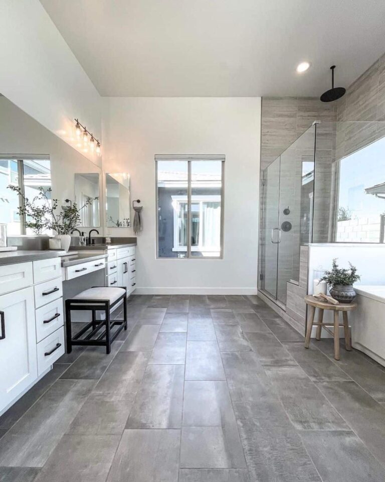 18 Beautiful Large Tiles for Shower Walls to Create a Modern Look ...