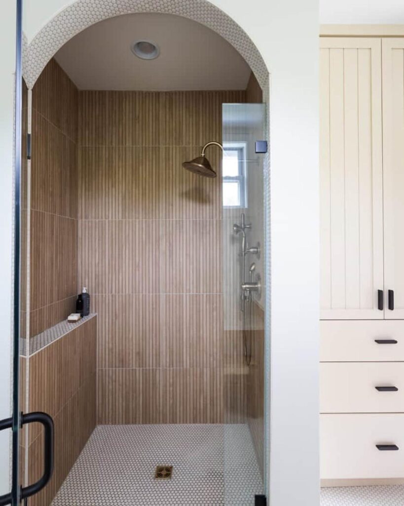 15 Stunning Vertical Tile Showers to Refresh Your Bathroom ...