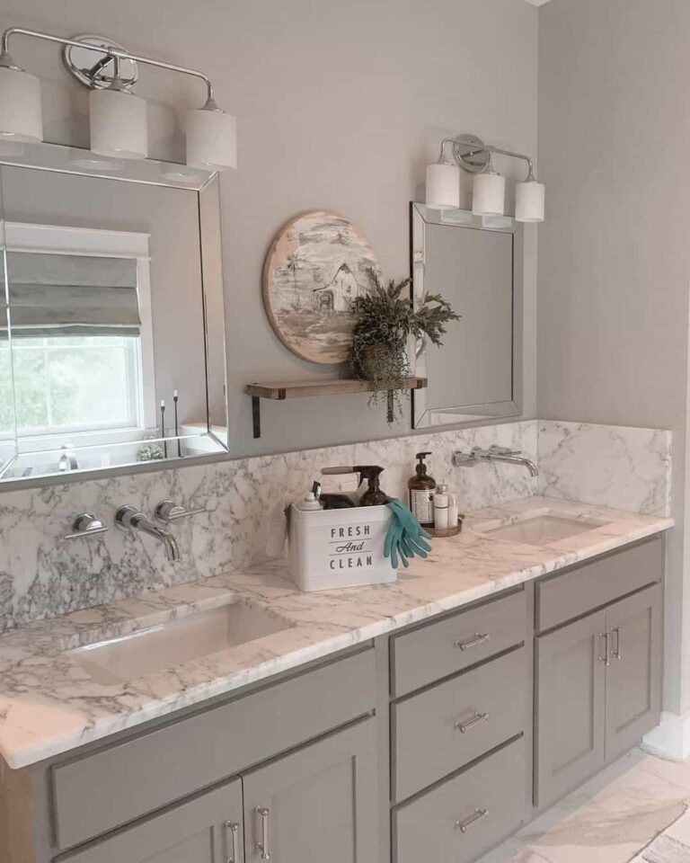 25 Striking Granite Bathroom Countertops to Inspire -Architectural ...
