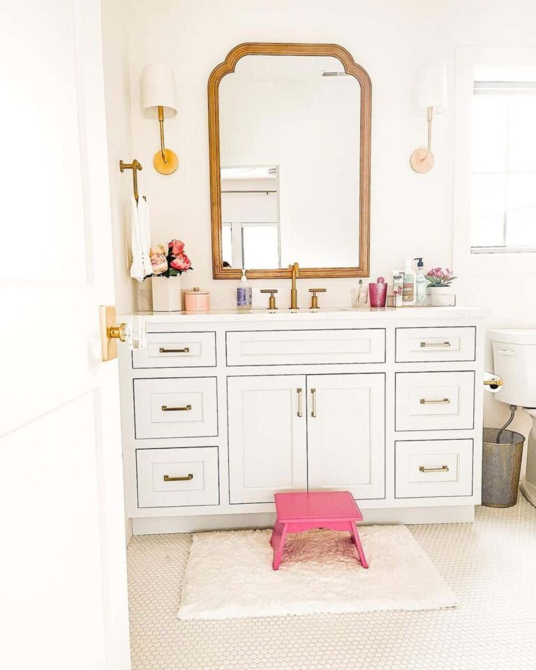24 Trendy Powder Room Vanities to Check Out -Architectural Foundation
