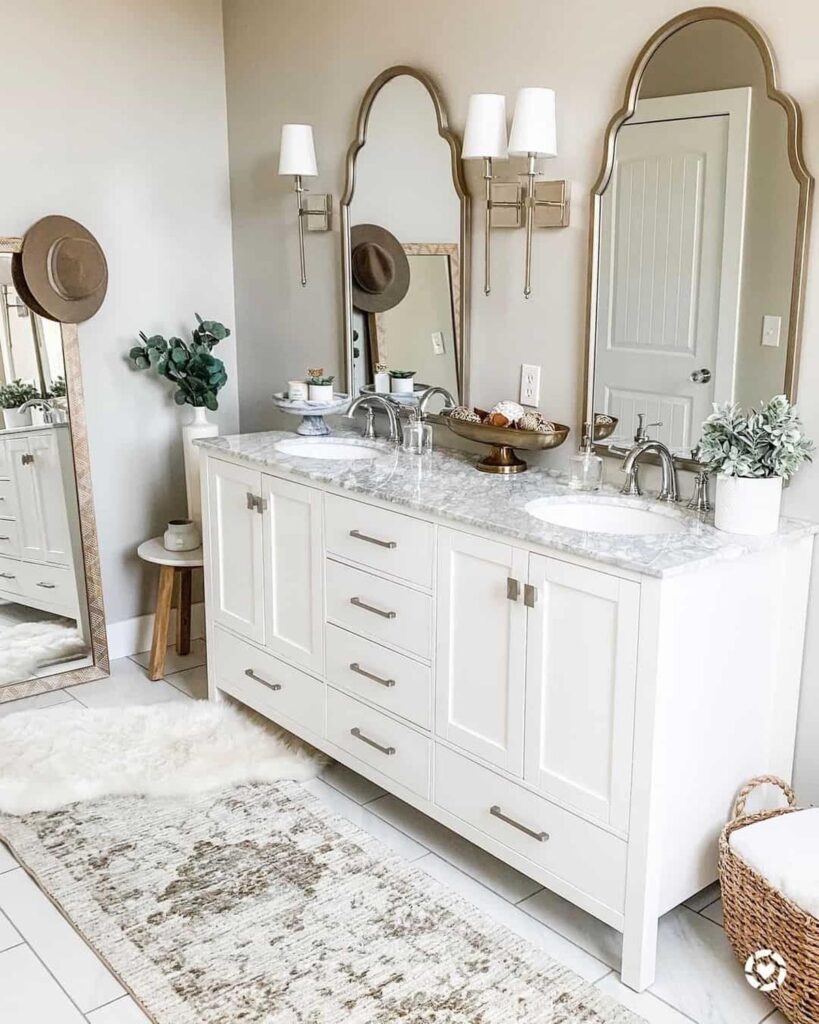 25 Striking Granite Bathroom Countertops to Inspire -Architectural ...