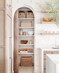 35 Practical Farmhouse Pantry Ideas to Organize Kitchen -Architectural ...