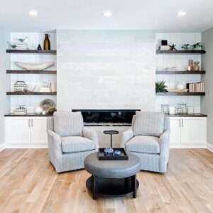 21 Modern Fireplace Surrounds for a Sleek Look -Architectural Foundation