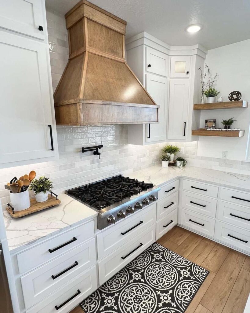 28 Beautiful Wood Range Hoods to Upgrade Your Kitchen -Architectural ...
