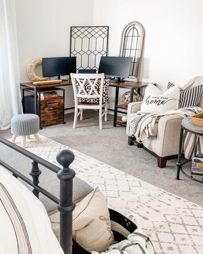 34 Rustic Farmhouse Desks for a Cozy Workspace -Architectural Foundation