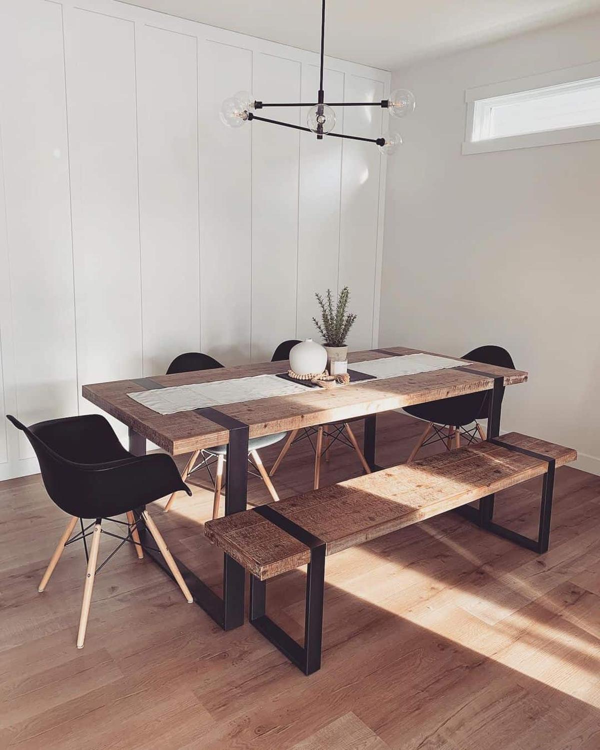 28 Modern Farmhouse Dining Tables to Refresh Your Home -Architectural ...