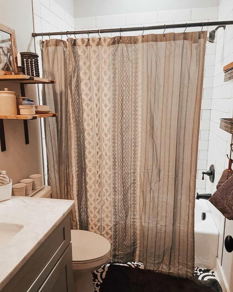 30 Best Shower Curtains to Brighten Small Bathrooms -Architectural ...