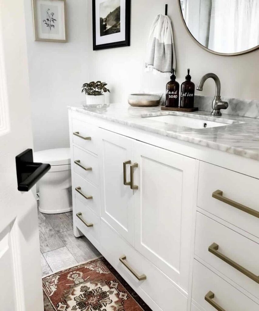 25 Striking Granite Bathroom Countertops to Inspire -Architectural ...