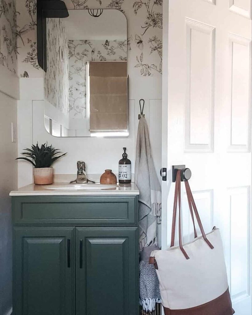 26 Smart Designs for Narrow and Small Powder Rooms -Architectural ...