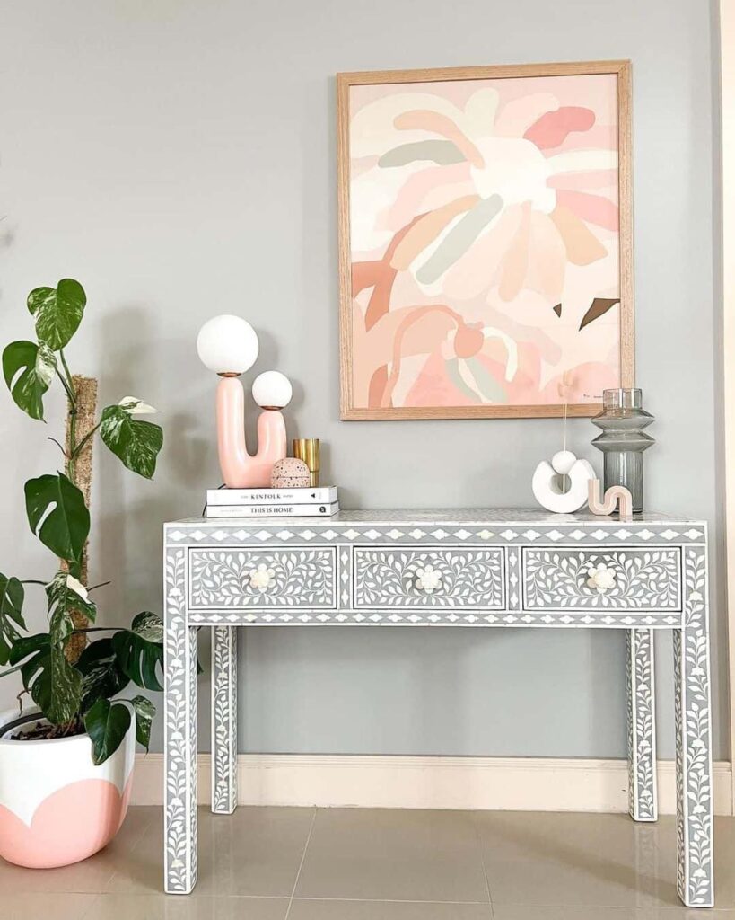 30 Stylish Entry Table Decor Ideas to Welcome Guests -Architectural ...