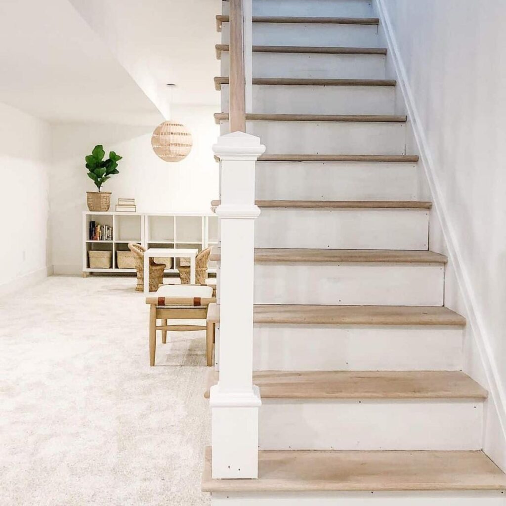 22 Creative Basement Stair Designs to Transform Your Space ...